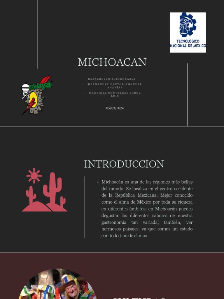 MICHOACAN | PDF | Cocina mexicana | México