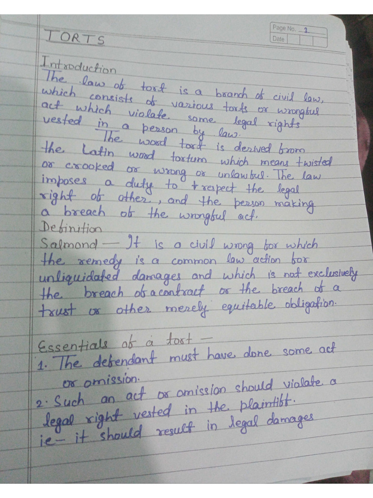 PDF Tort Assign | PDF