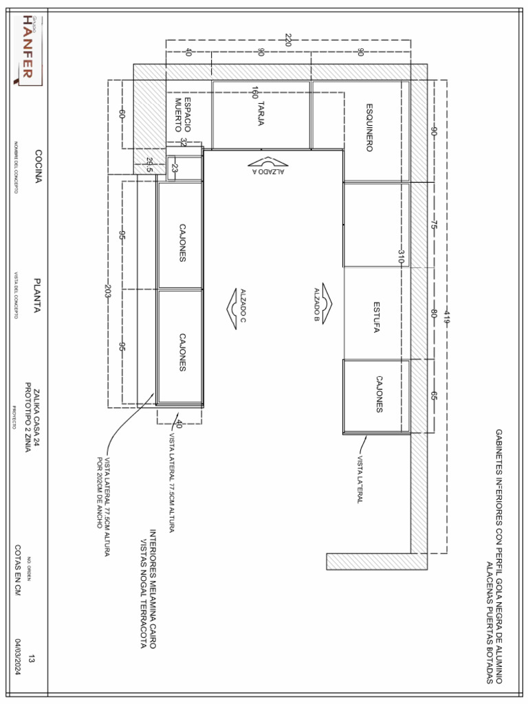 Plano Carpinteria | PDF