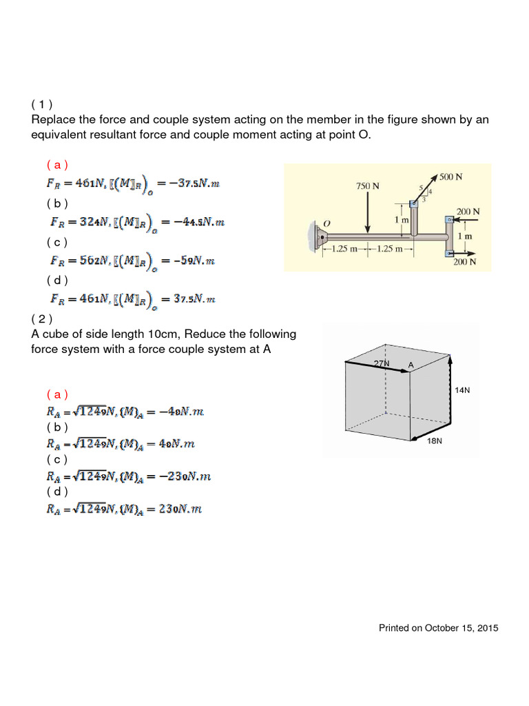App Math Released | PDF | Rotation Around A Fixed Axis | Force