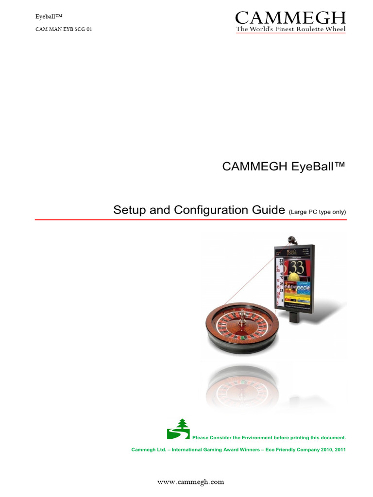 EyeBall™ Set-Up and Calibration Guide (Large PC - Cammegh | PDF ...