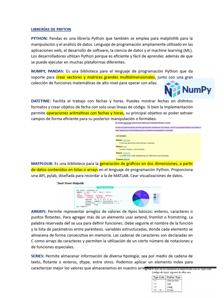 GUIA Python | PDF | Python (lenguaje de programación) | Desarrollo de ...