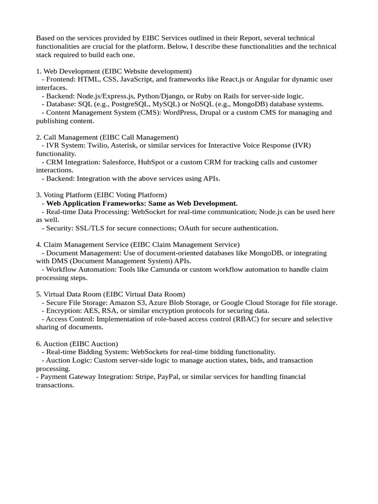 EIBC | PDF | Web Development | Computing