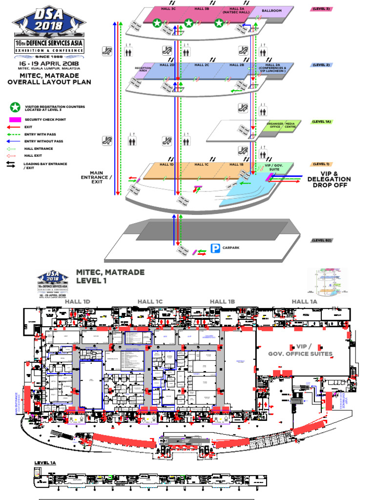 MITEC Overall Layout Plan | PDF