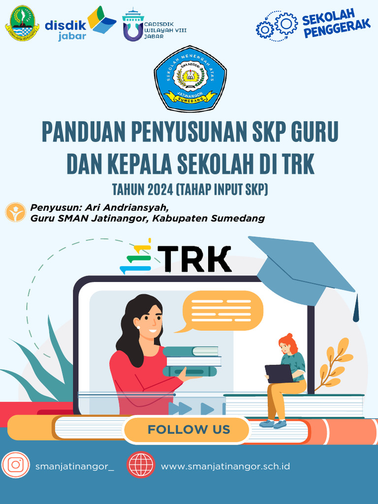 Revisi Panduan Penyusunan SKP Guru Dan Kepala Sekolah Di TRK 2024 | PDF