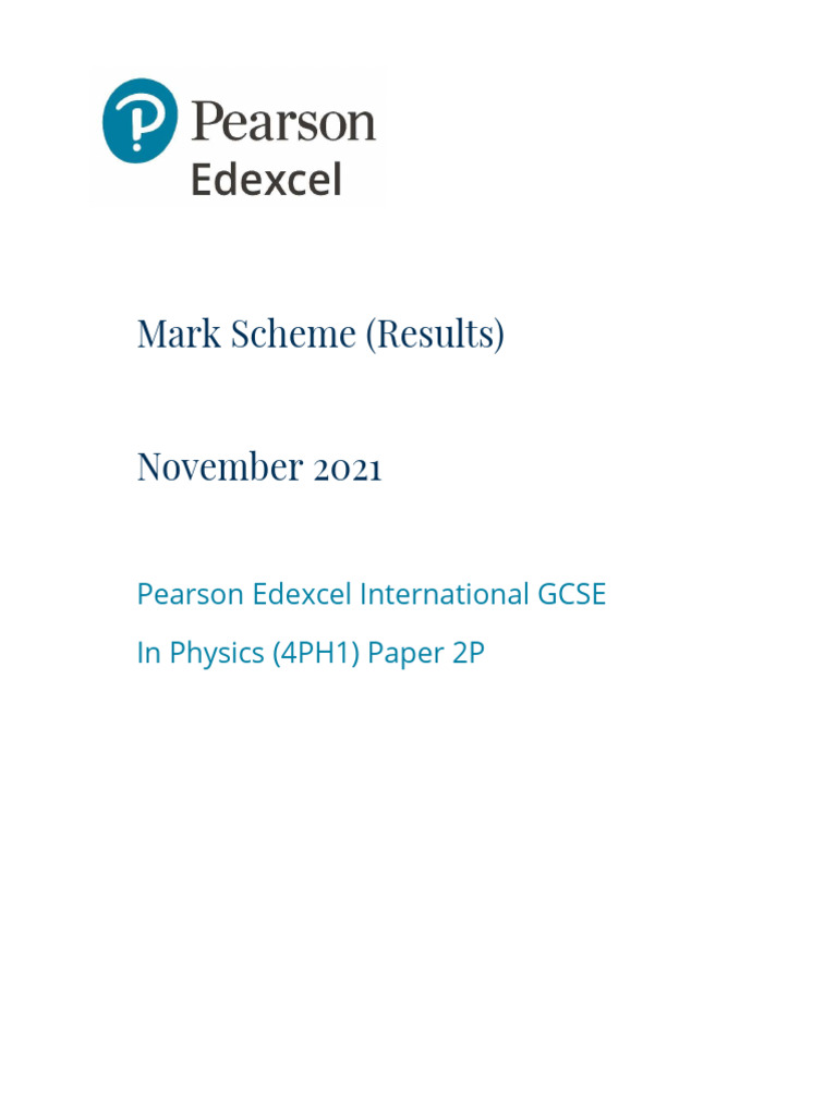 PAPER 2 Marking Scheme 2021 | PDF