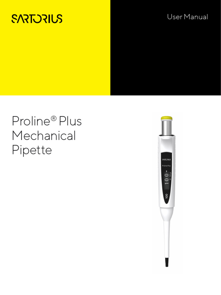 Proline Plus Pipette | PDF