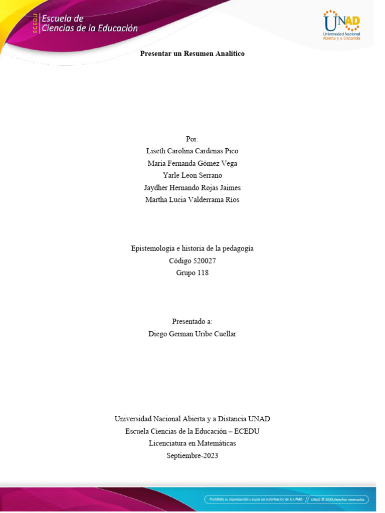 Paso 2 - Presentar Un RAE - Actividad Colaborativa | PDF | Pedagogía ...