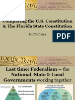 Compare U.S. and Florida Constitutions | PDF | United States ...