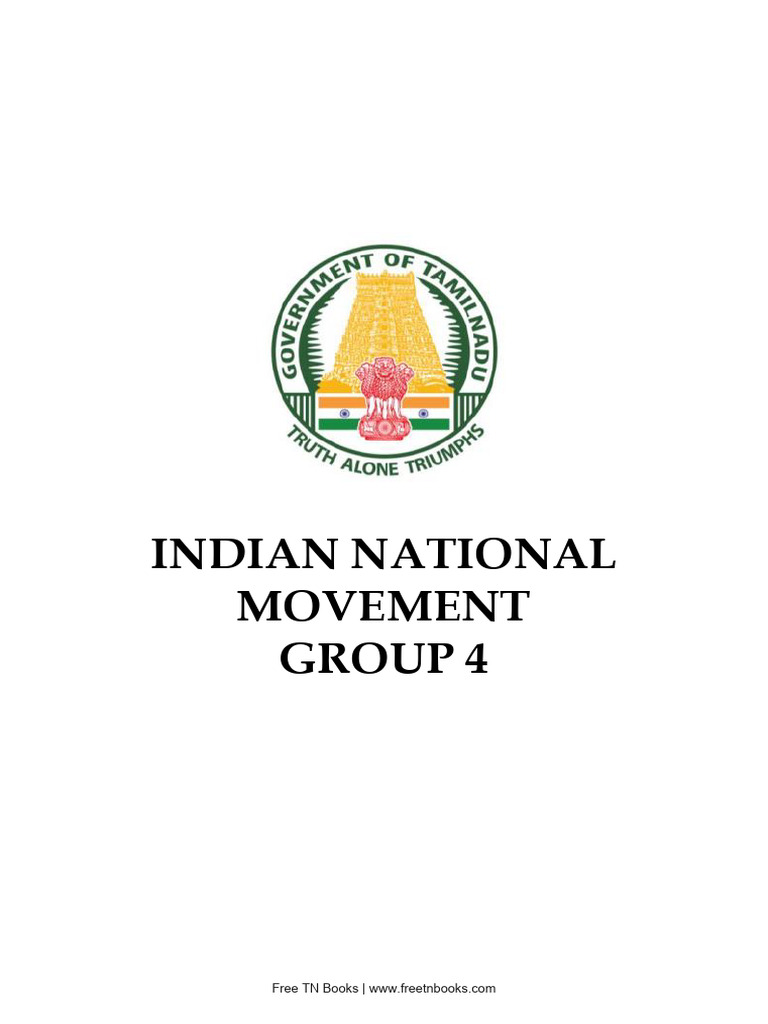 Indian National Movement Notes | PDF | British Raj | Mahatma Gandhi
