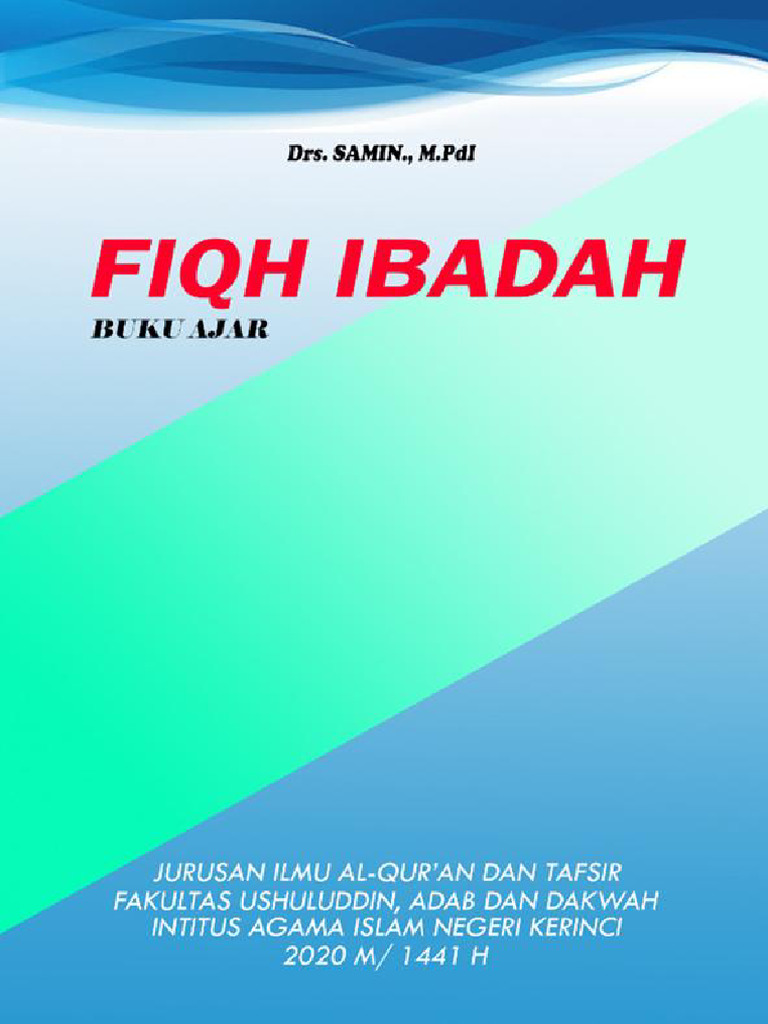 Ebook - Fiqih Ibadah | PDF | Agama & Spiritualitas
