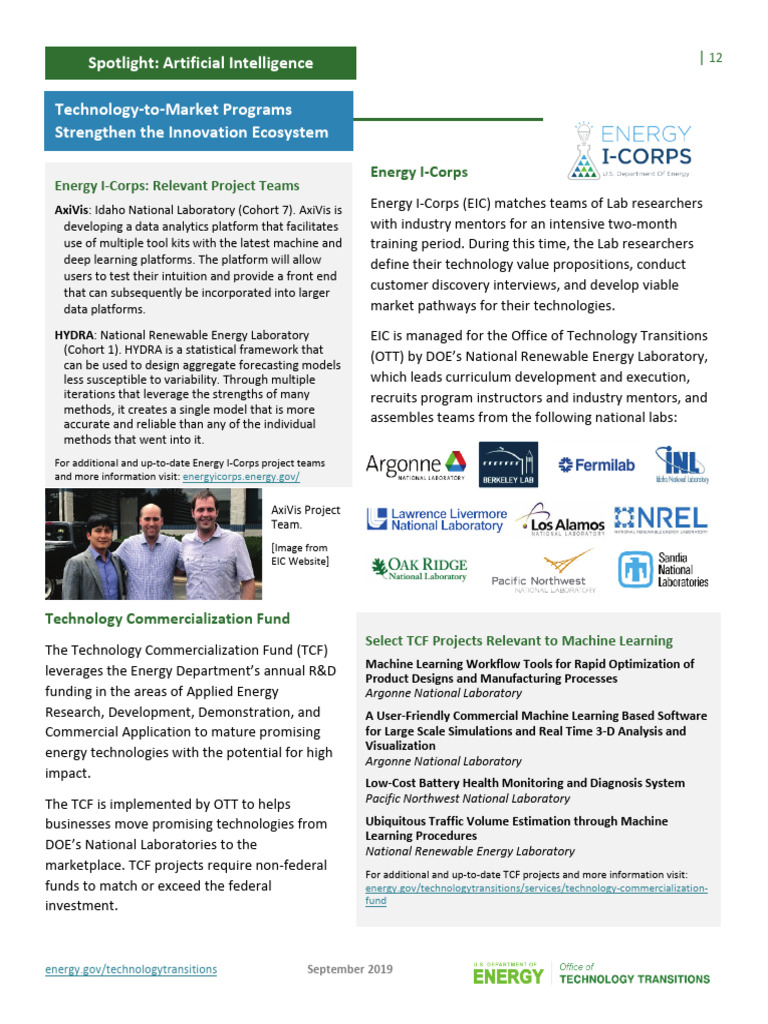 Artificial Intelligence - Using Artificial Intelligence To Advance The ...