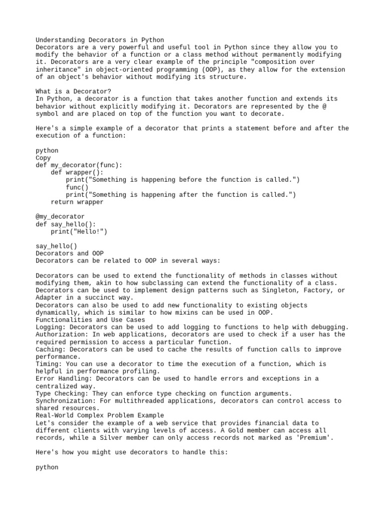 OOPs GPT4 | PDF | Class (Computer Programming) | Object Oriented Programming