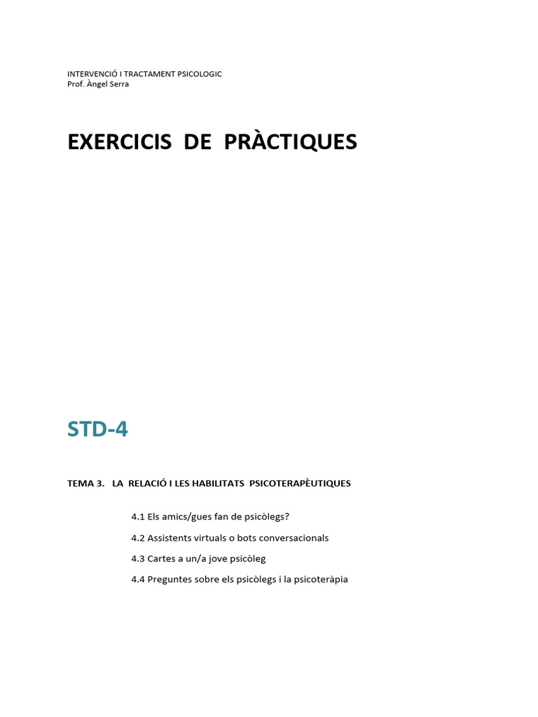 STD - 4 | PDF