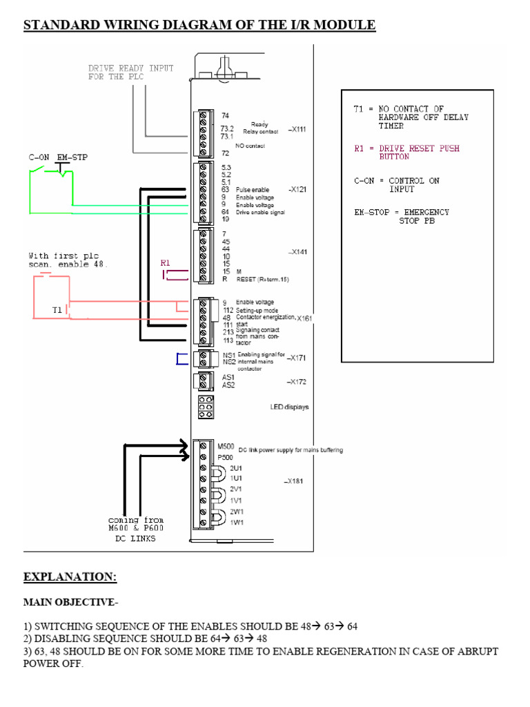 Wiring Diagram of ER Module | PDF