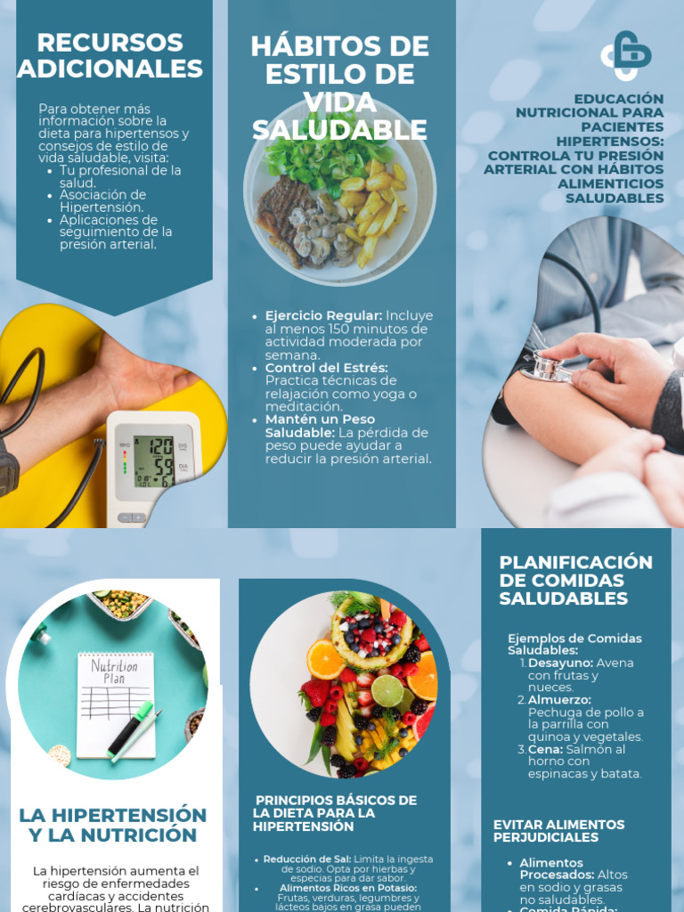 HTA | PDF | Hipertensión | Alimentos