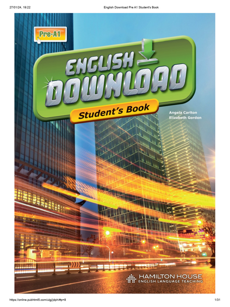 English Download Pre A1 Student's Book | PDF