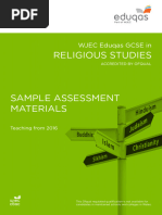 Eduqas GCSE RE Paper 1 Overview | PDF