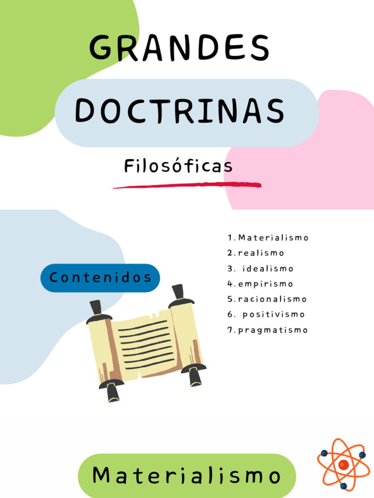Grandes Doctrinas Filosoficas (2) | PDF | Realismo filosófico | Positivismo