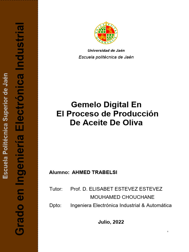 TFG AHMED ELI - Fdo - Ahmed Trabelsi | PDF | Ingeniería | Inteligencia artificial
