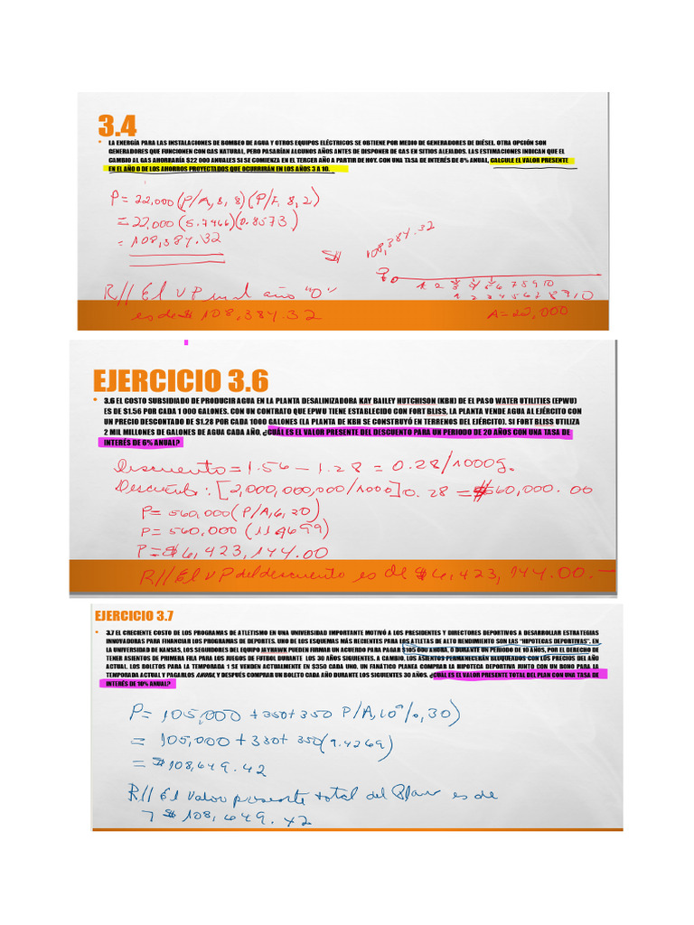EJERCICIO 3.4,6 Y 7 | PDF