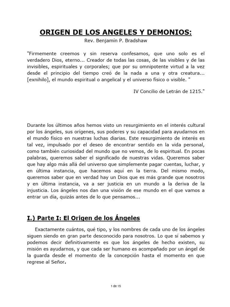 Angeles_y_Demonios | PDF | Satán | Arcángel
