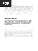1897 Philippine Constitution | PDF | President Of The Philippines ...