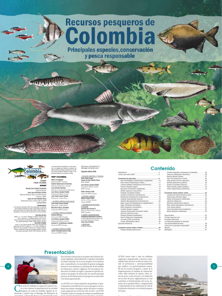Recursos Pesqueros de Colombia | PDF | Colombia | Pescado