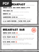 Alamo Drafthouse Menu & Prices | PDF