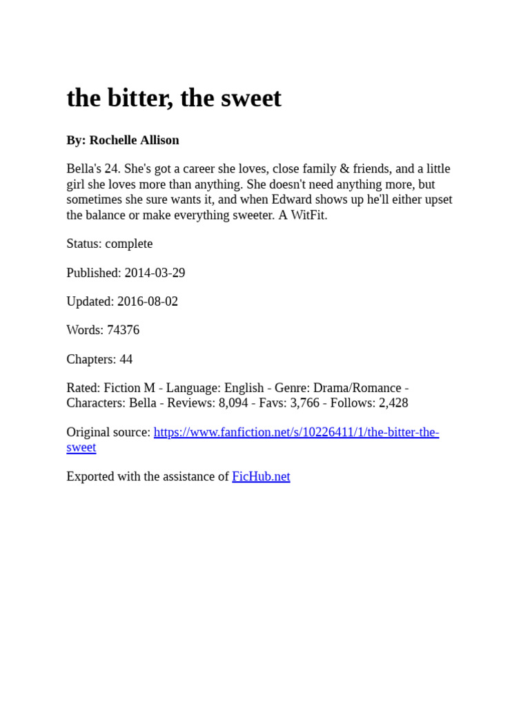 the_bitter_the_sweet_by_Rochelle_Allison-QZ5pfpWU | PDF