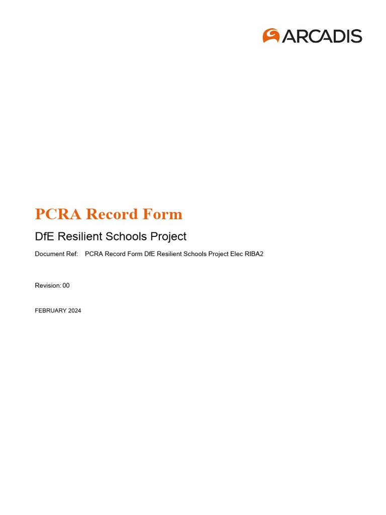 30190089-PCRA Record Form | PDF