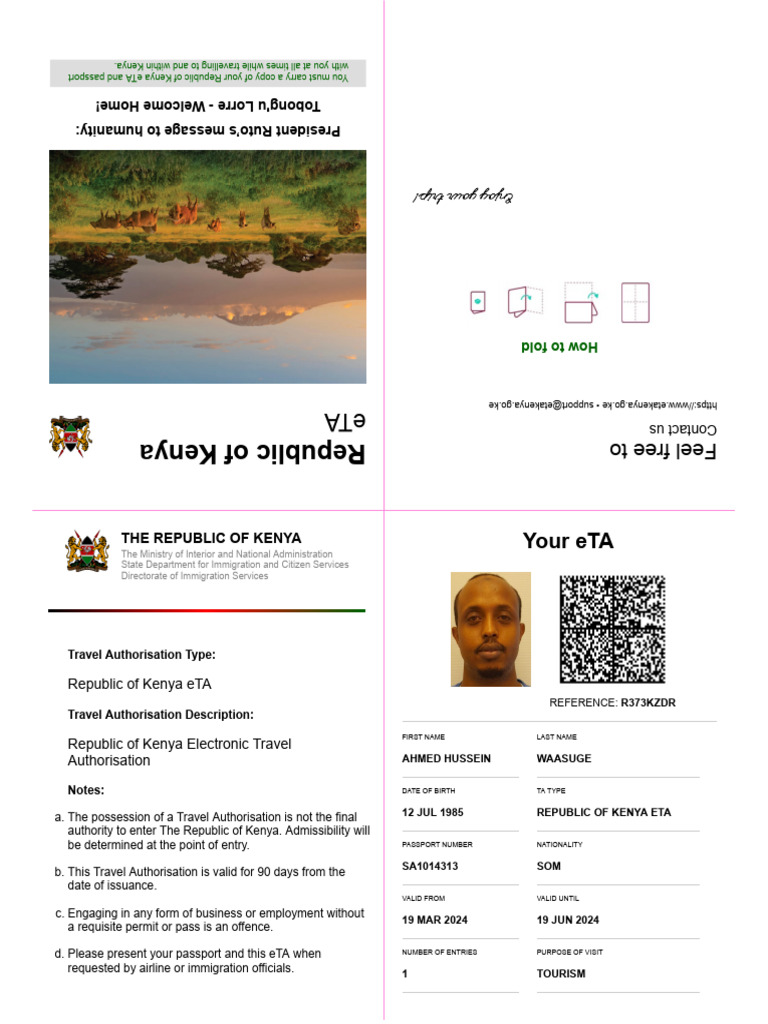 Aproved ETA | PDF | Passport | Human Migration