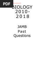 UNILAG JUPEB Practice Questions Answers | PDF