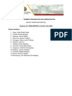 Philippine Coast Guard Ranks Overview | PDF | Ranks | Military Organization