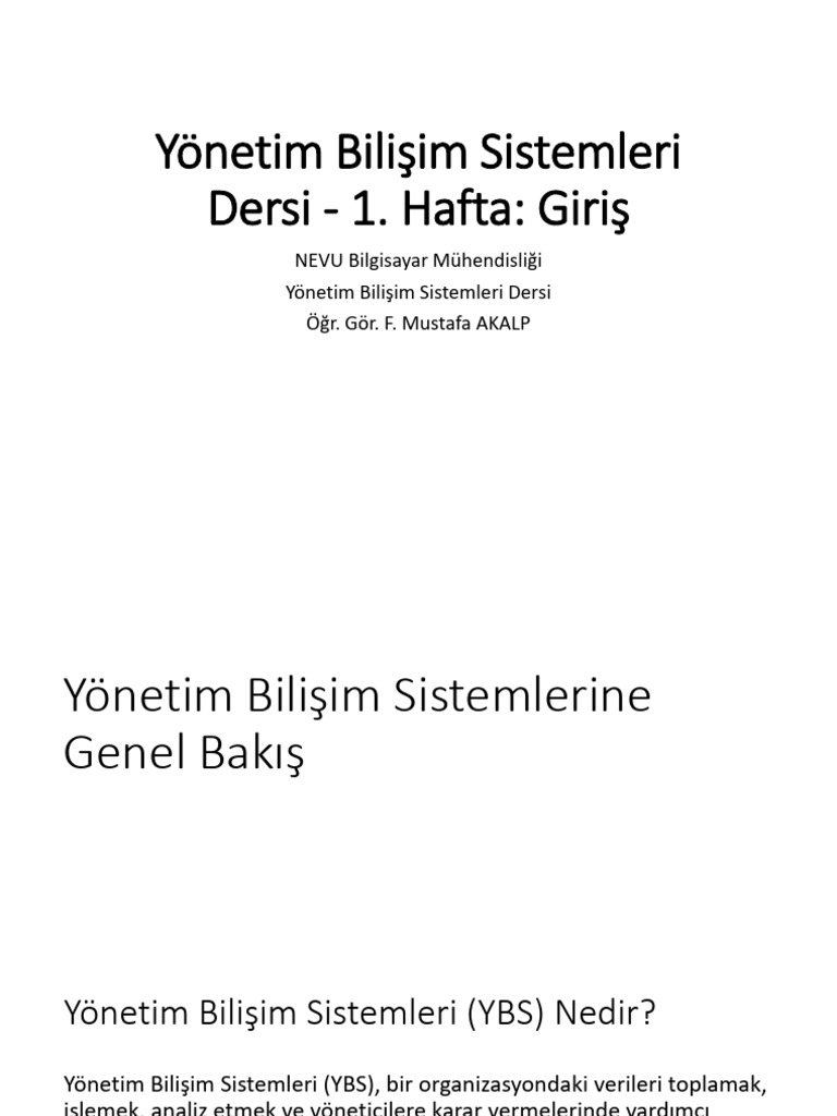 Ybs Akalp | PDF