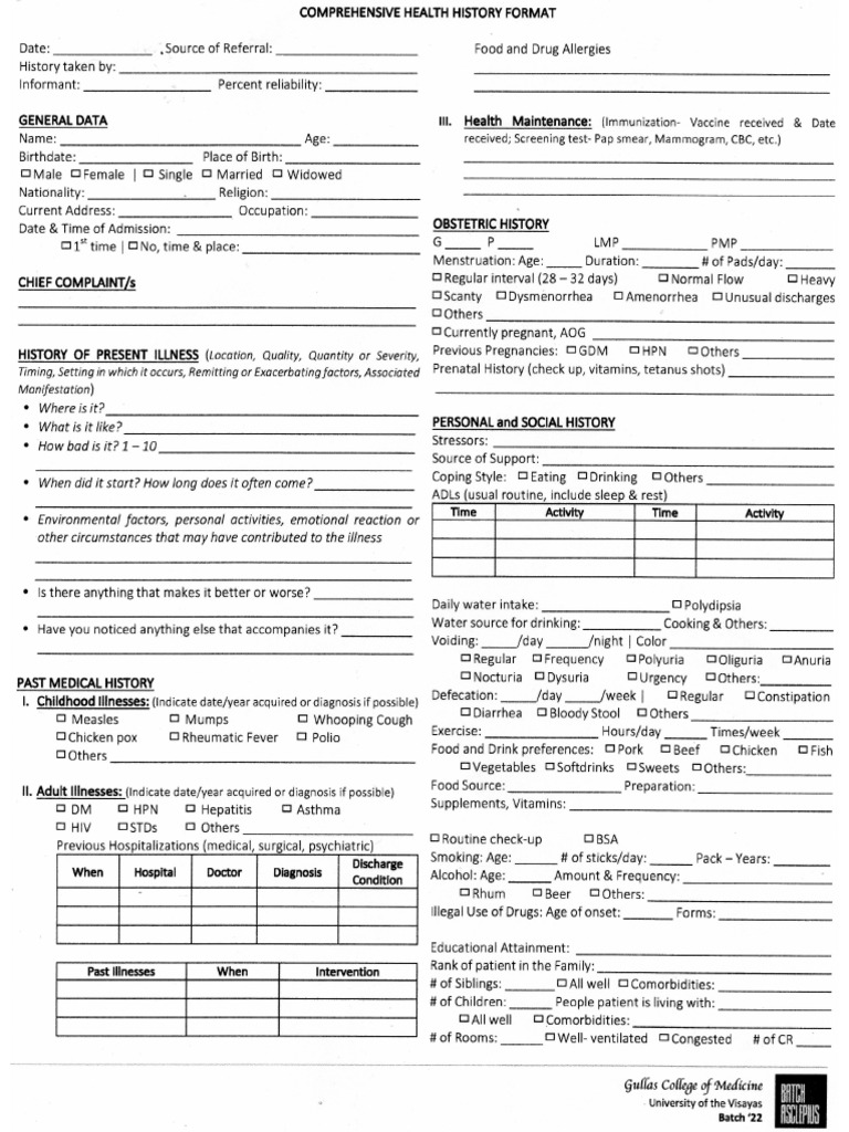 HX and PE Template | PDF