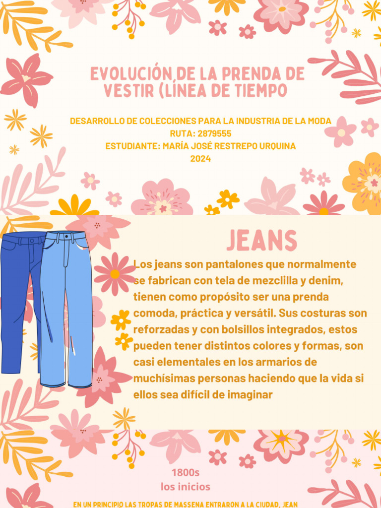 Evidencia GA1-290601216-AA2-EV04. Evolución de La Prenda de Vestir (Línea de Tiempo - Compressed ...