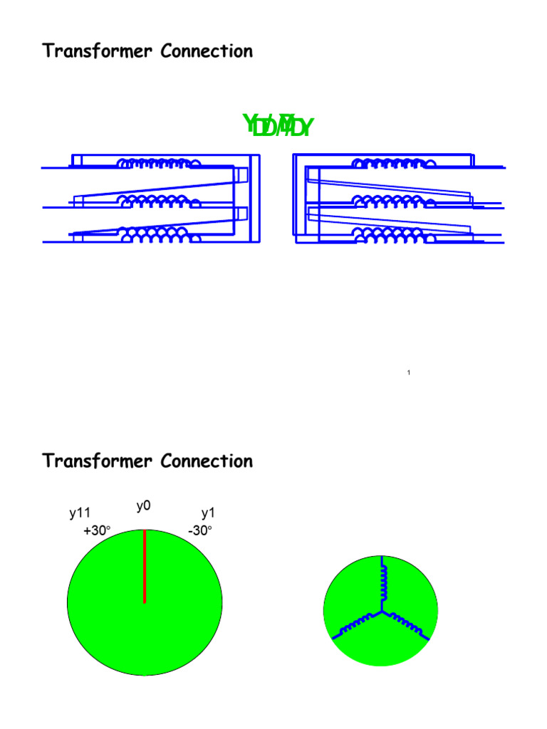 Lecture 11. Transformer Winding-Connections | PDF | Electrical ...