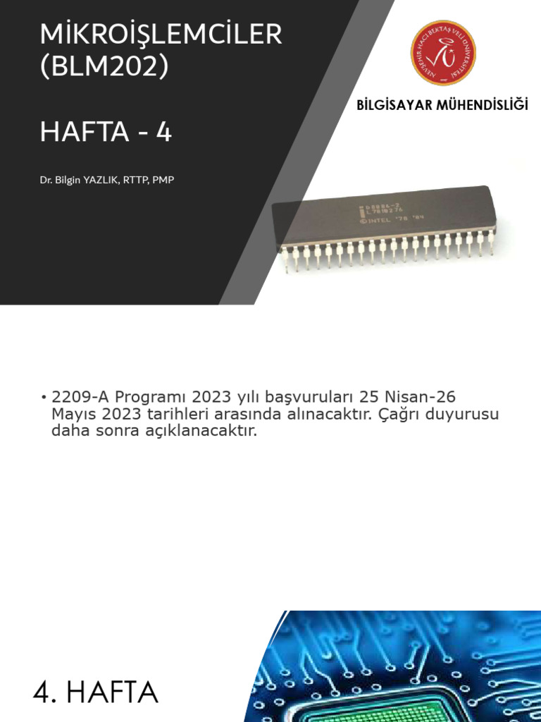 4 Hafta | PDF