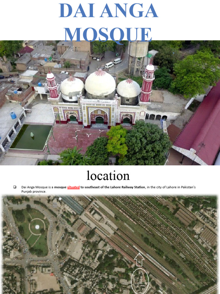 Dai Anga Mosque | PDF | Lahore | Mosque