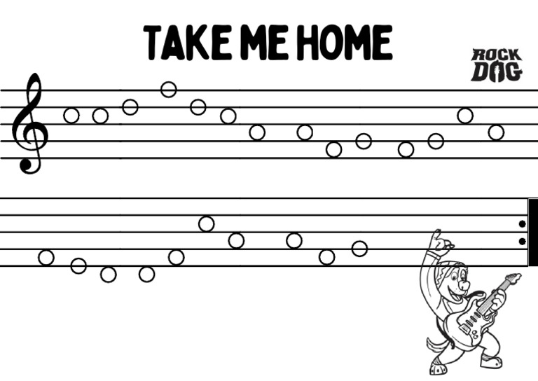 Take Me Home - Partitura | PDF