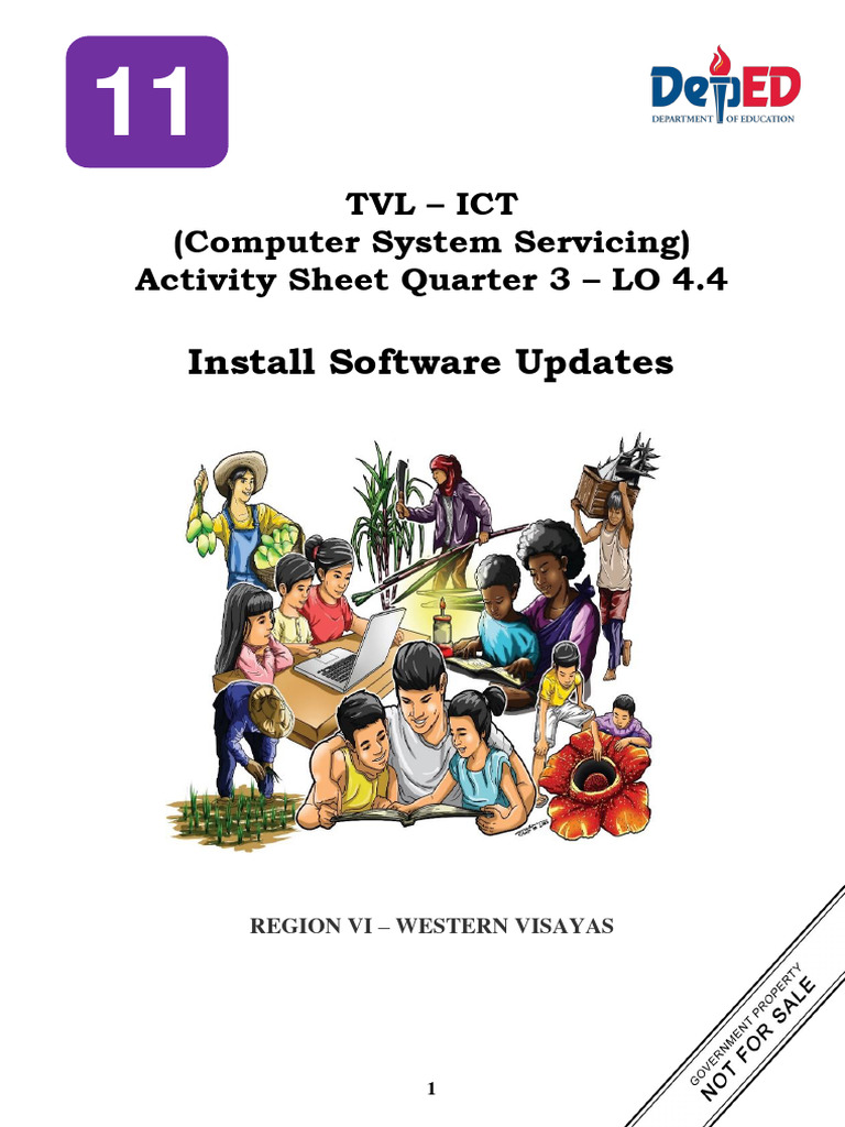 ICT CompSystemServicing 11 Q3 LAS4 FINAL | PDF | Windows 10 | Microsoft ...