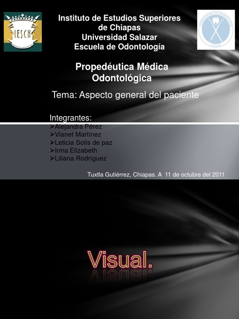 Aspecto General Del Paciente Exposición | PDF | Comportamiento | Memoria