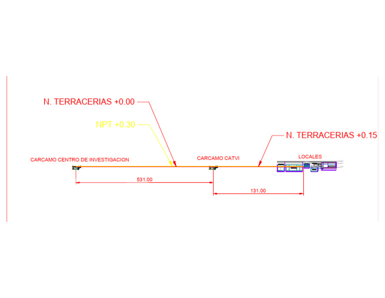 PERFIL CARCAMOS PARA PTAR-Model | PDF | Ingeniería hidráulica | Ingeniería Ambiental