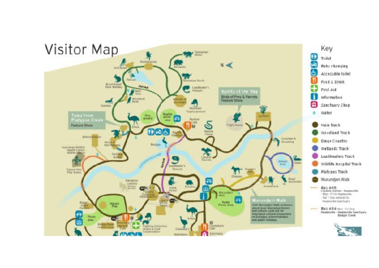 Zoo Map | PDF