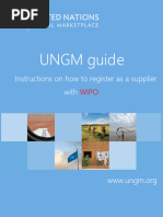 UNOPS - Esourcing - Vendor Guide - v1.7 - EN G | PDF | Procurement ...
