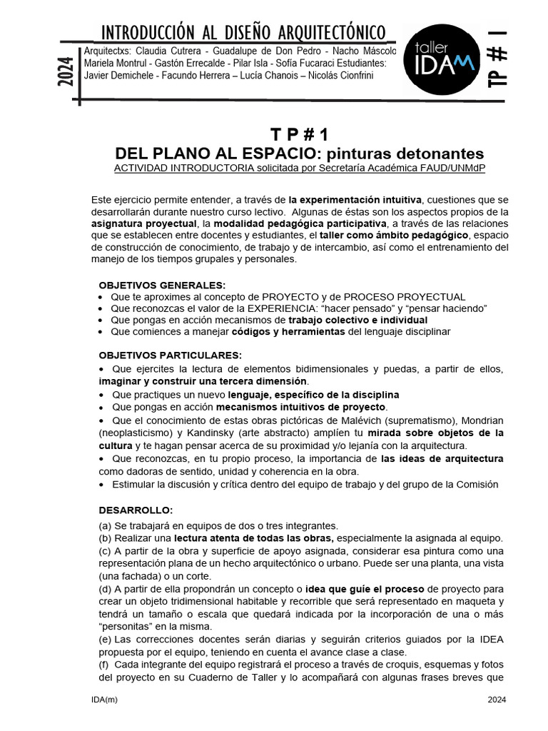 Tp#1_del Plano Al Espacio_2024 | PDF