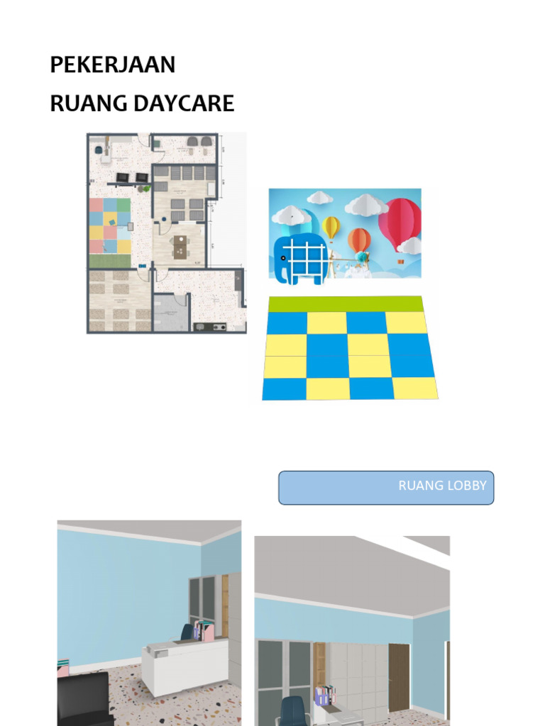 DESAIN LAYOUT DAYCARE | PDF