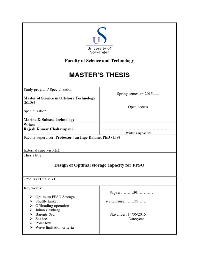 Optimal FPSO Storage Capacity Design | PDF | Oil Tanker | Earth Sciences
