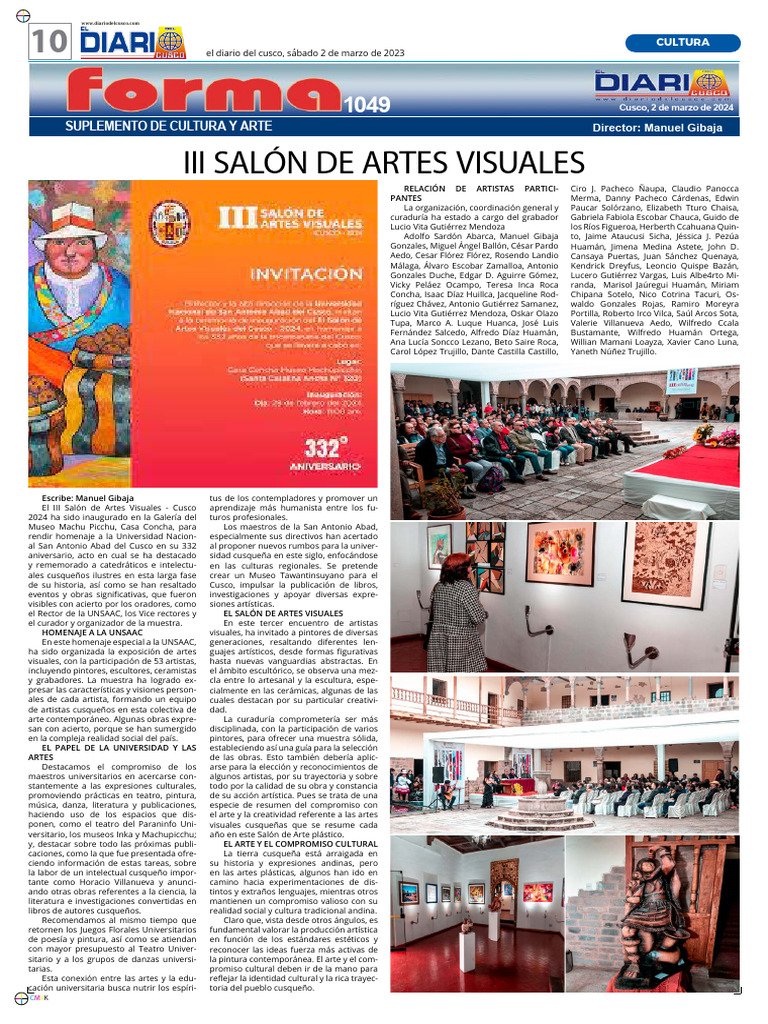 Forma | PDF | Museo | Perú